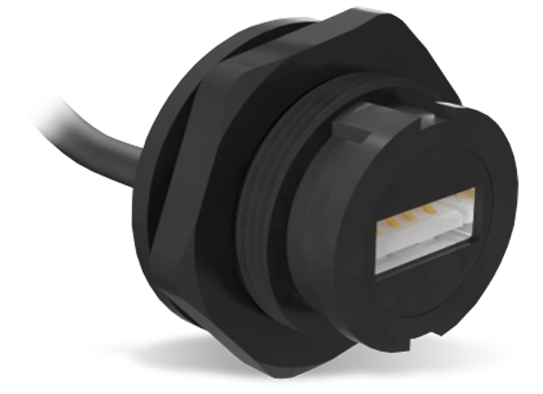 Rugged USB Type-A Connectors - Amphenol Commercial | Mouser